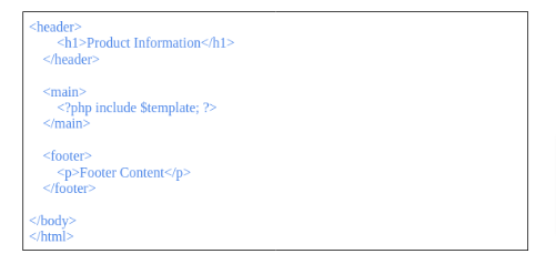 Explain the Two-Step View pattern with an example in PHP