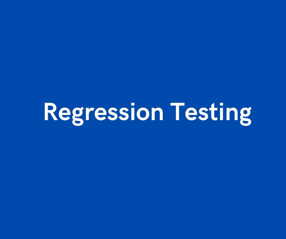 Software Testing Regression Testing Overview